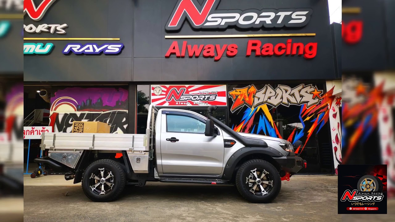 Ford Ranger + Rays Daytona FDX 17x8+20 พร้อมรัดยาง 265/65/17 by Nsports ...