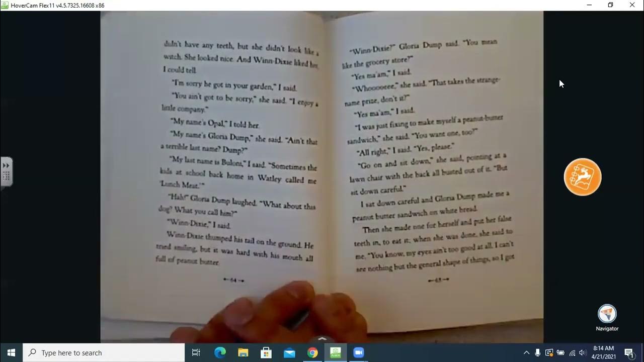 Because of Winn Dixie Chapter 9 - YouTube