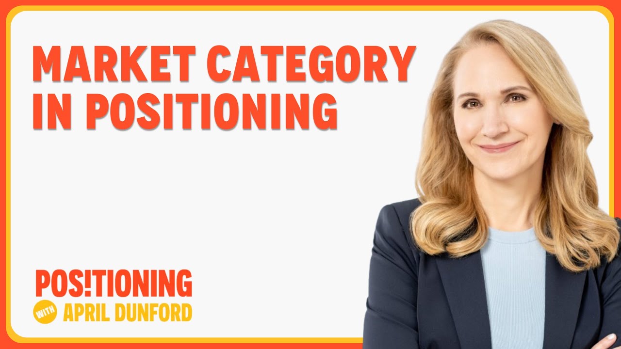 The Role of Market Category in Differentiation - YouTube