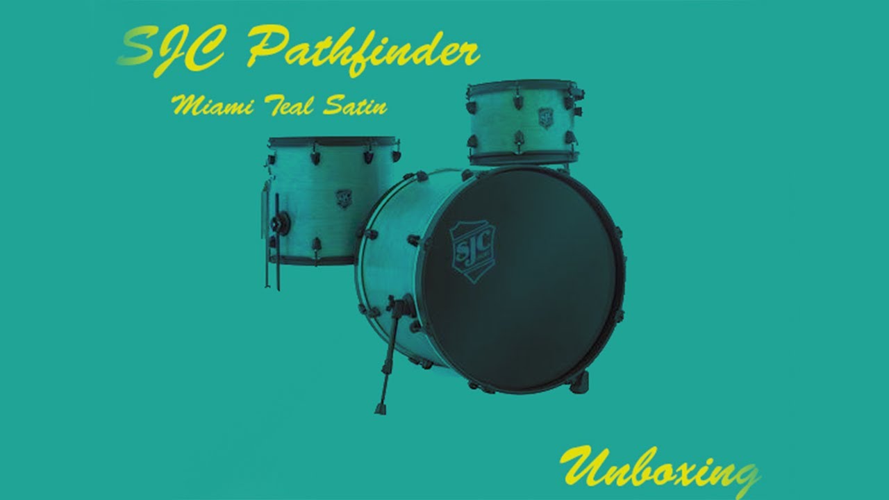SJC Drums Pathfinder - (Very Quick Unboxing) - YouTube