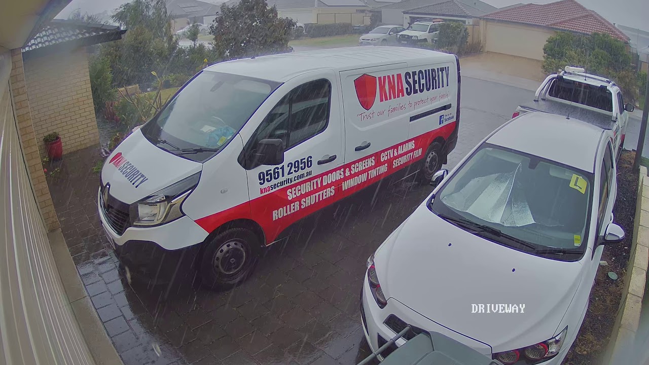 6mp CCTV example Hikvision by KNA Security - YouTube