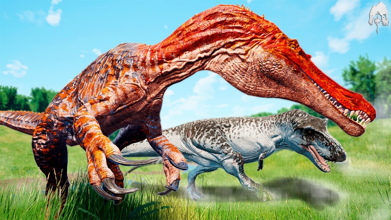 The Isle - Baryonyx Caçador De Rex! Ameaça à Espreita, invadiram Meu ...