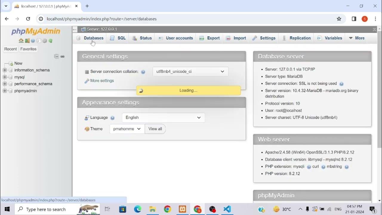 How to connect PHP to MySQL Database using XAMPP - YouTube