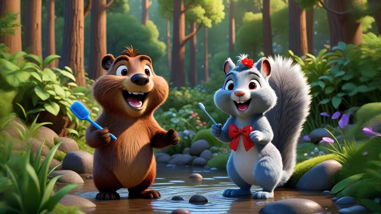 Brush Brush Brush Your Teeth Song | Fun Hygiene Rhyme for Kids ...
