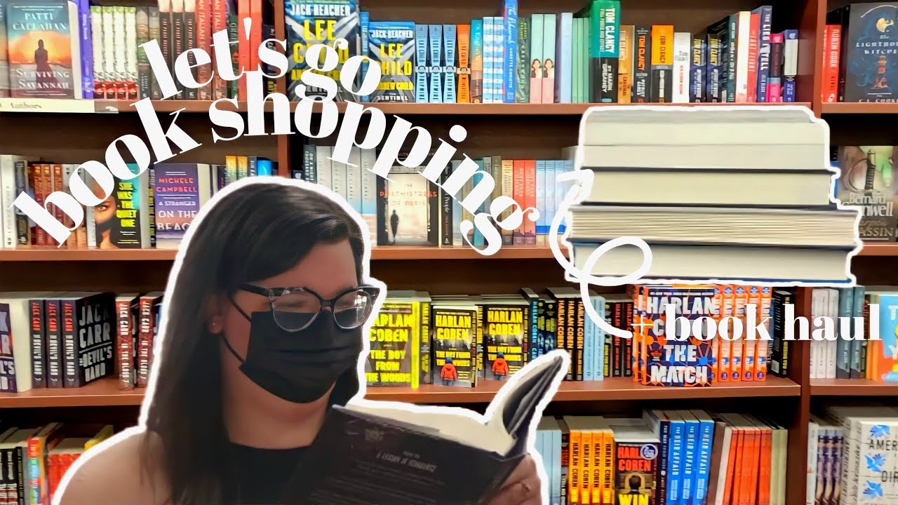 let's go book shopping 🛍 🤎 + book haul - YouTube