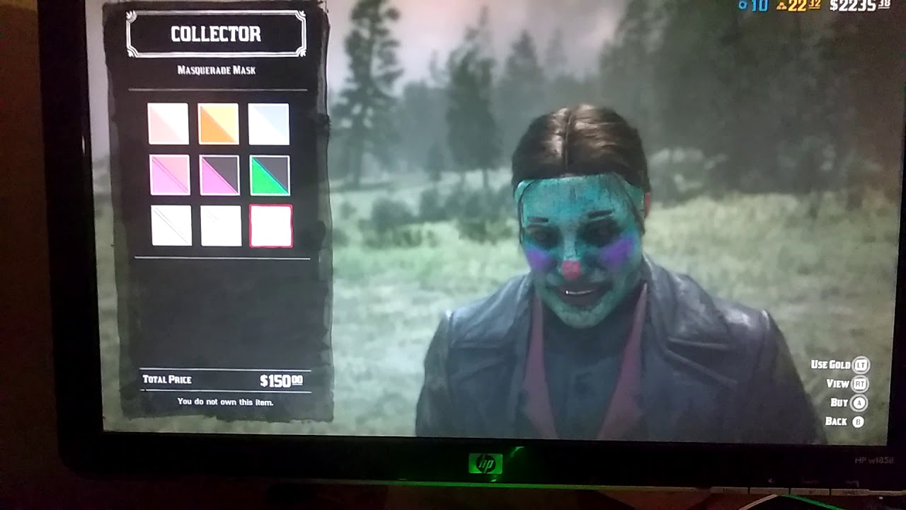 Red Dead Redemption 2 Online NEW MASKS - YouTube