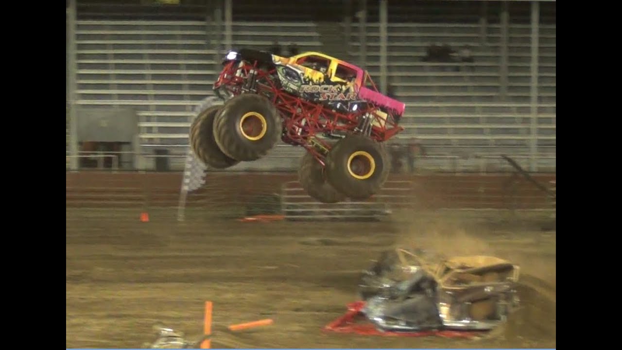 Rockstar(freestyle winner) &Cal. Kid dual freestyle @Monster Truck ...