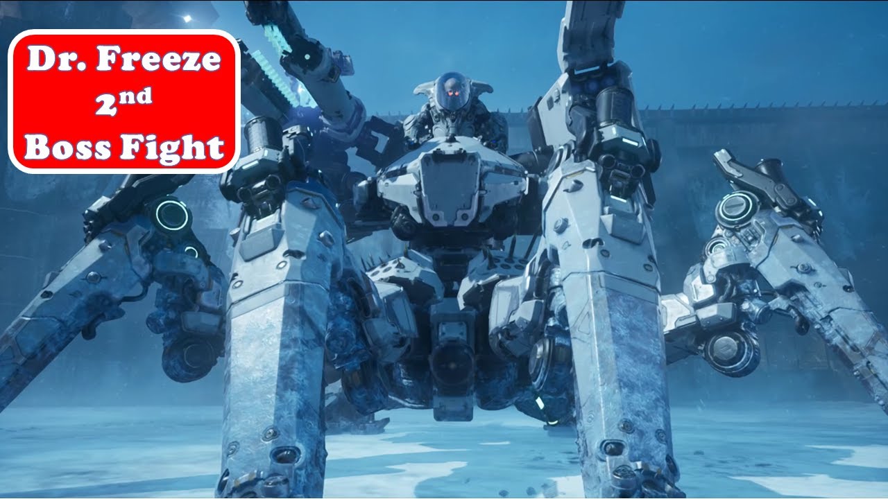 Dr. Freeze boss fight 2nd time | Dr. Freeze side mission | Gotham ...