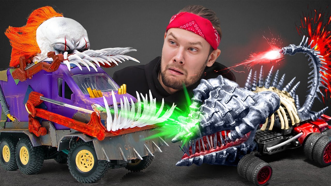 💥 We Built a $10,00,000 DIY Monster Car from Trash *Epic Monster Car ...