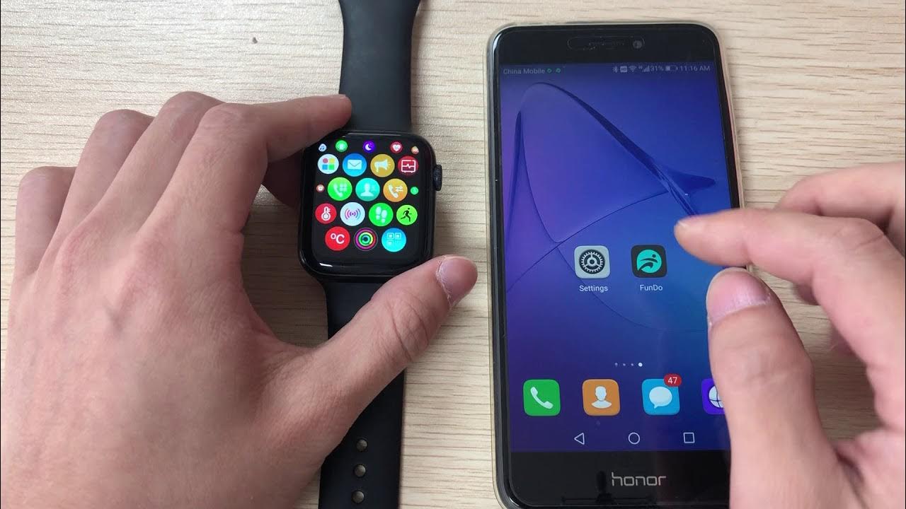 Connect the watch with an Android phone. and open the Promissions in ...