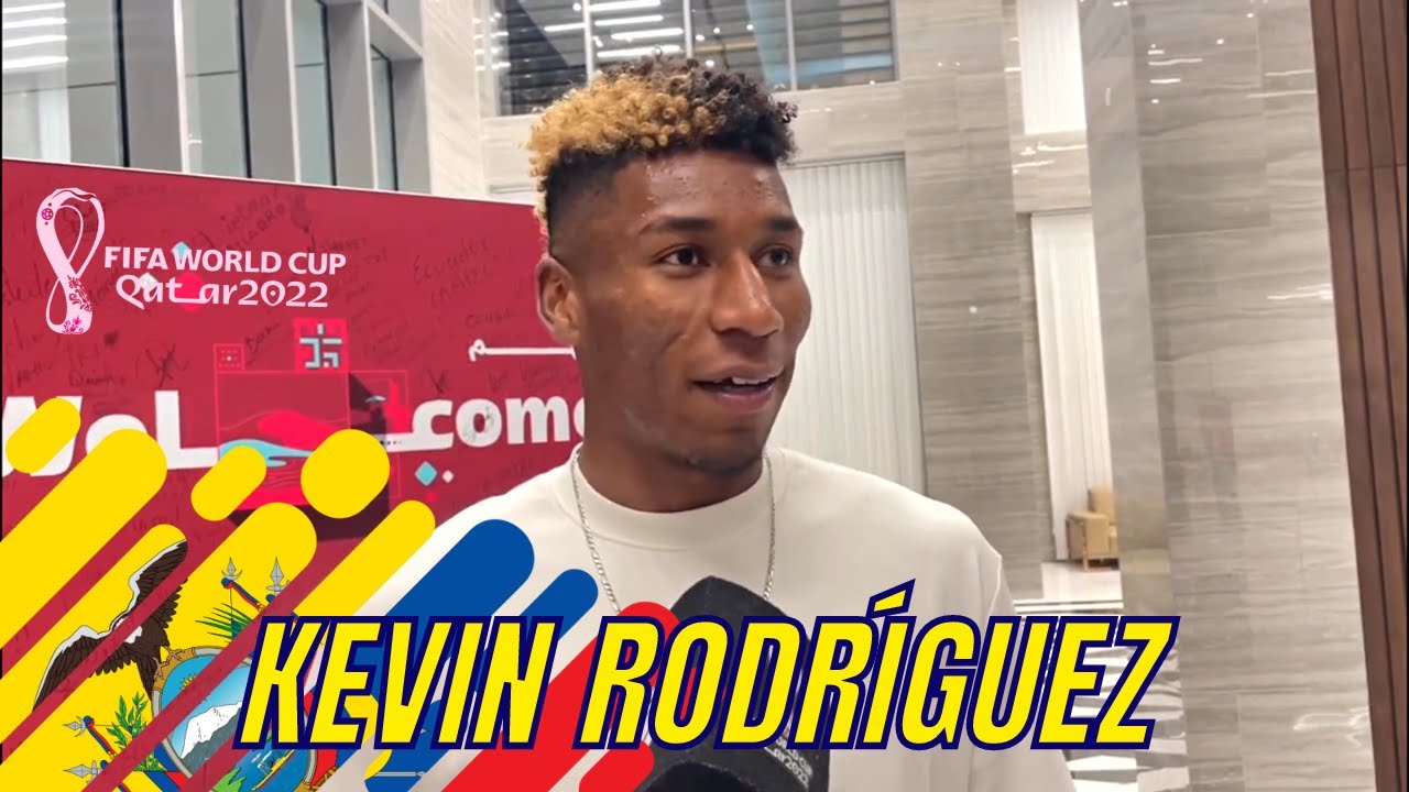 Kevin Rodríguez habla sobre lo que ha sido jugar un Mundial - YouTube