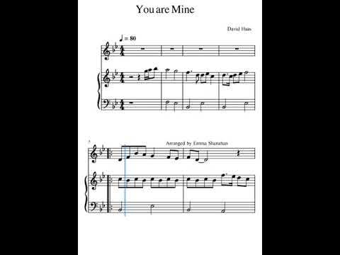 [Piano Tutorial_001] You are Mine by David Haas - YouTube