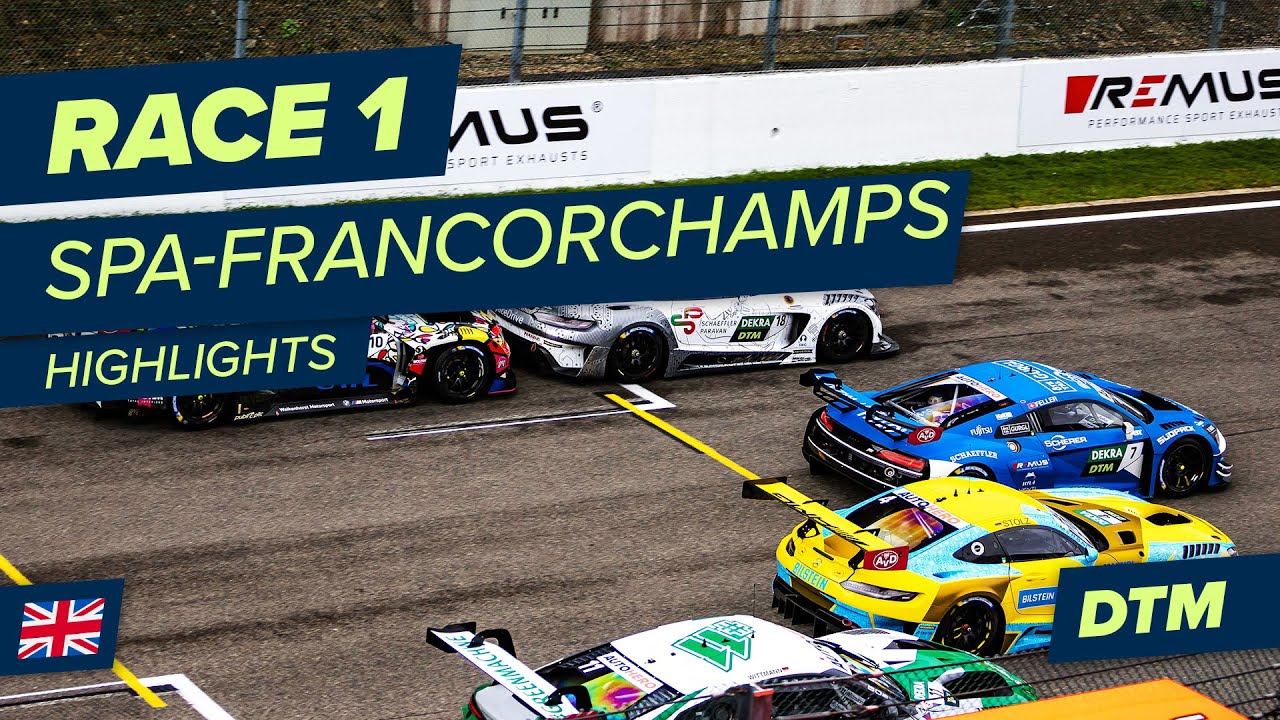 Next first win ! | Highlights DTM Race 1 - Spa-Francorchamps | DTM 2022 ...