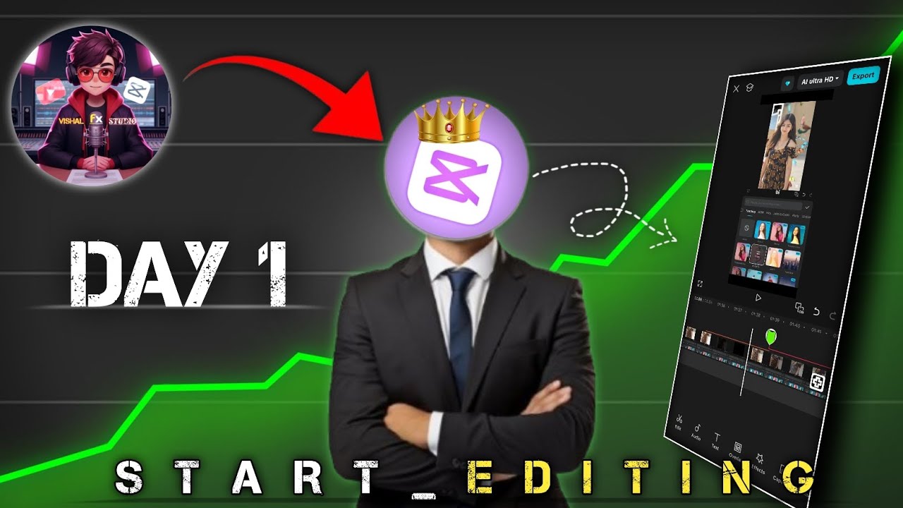 how to start video editing for beginners #day1 - YouTube