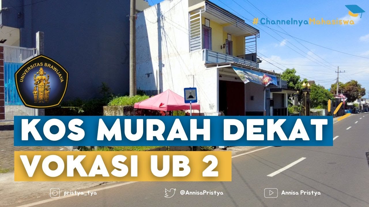 Maba Wajib Tau!! Kos Dekat Kampus 2 UB Dieng [Part 2] - YouTube