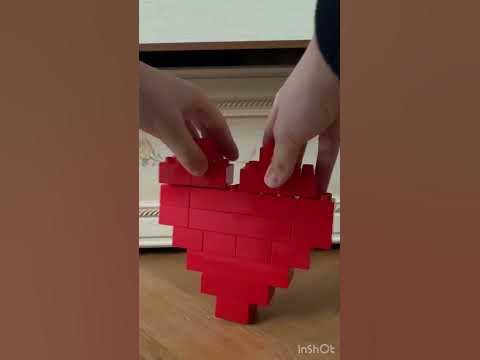 Как сделать сердце из Лего!!! - YouTube