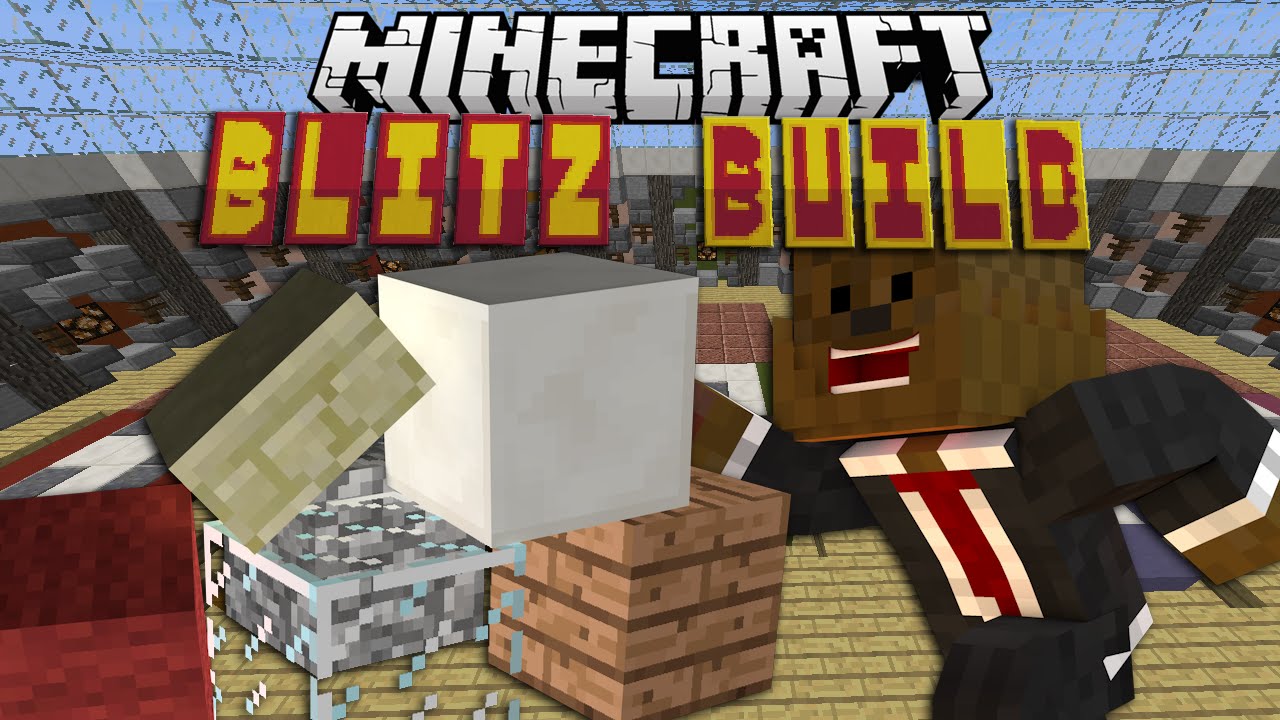 WORST CREATIONS EVER Minecraft BLITZ BUILD Minigame w/ The Pack! - YouTube