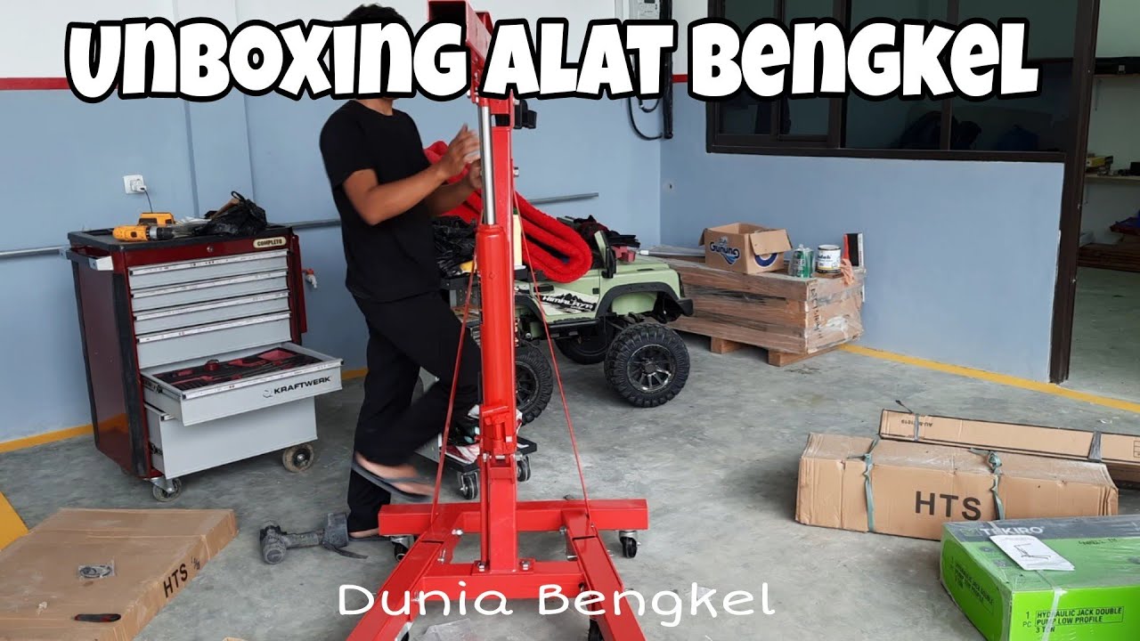 Unboxing tools buat operational bengkel #DuniaBengkel - YouTube