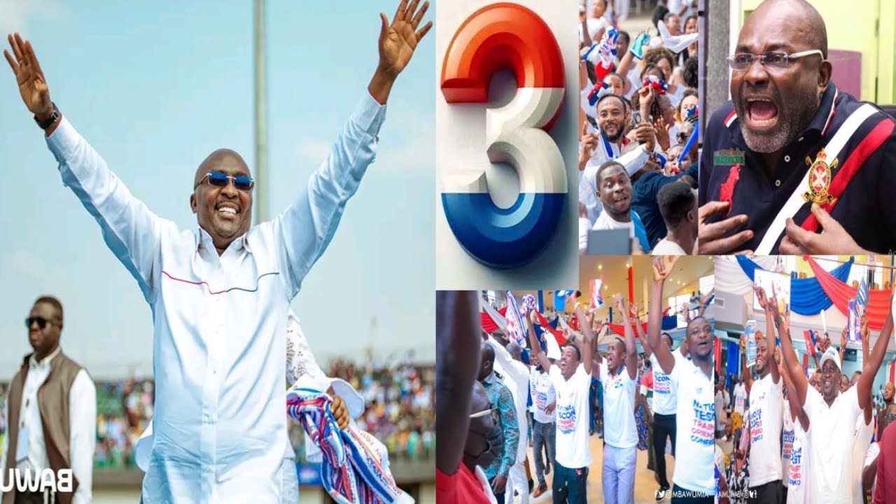 Margin Paanie-Bawumia Takes The Lead Ken Awieɛ Aba.. - YouTube