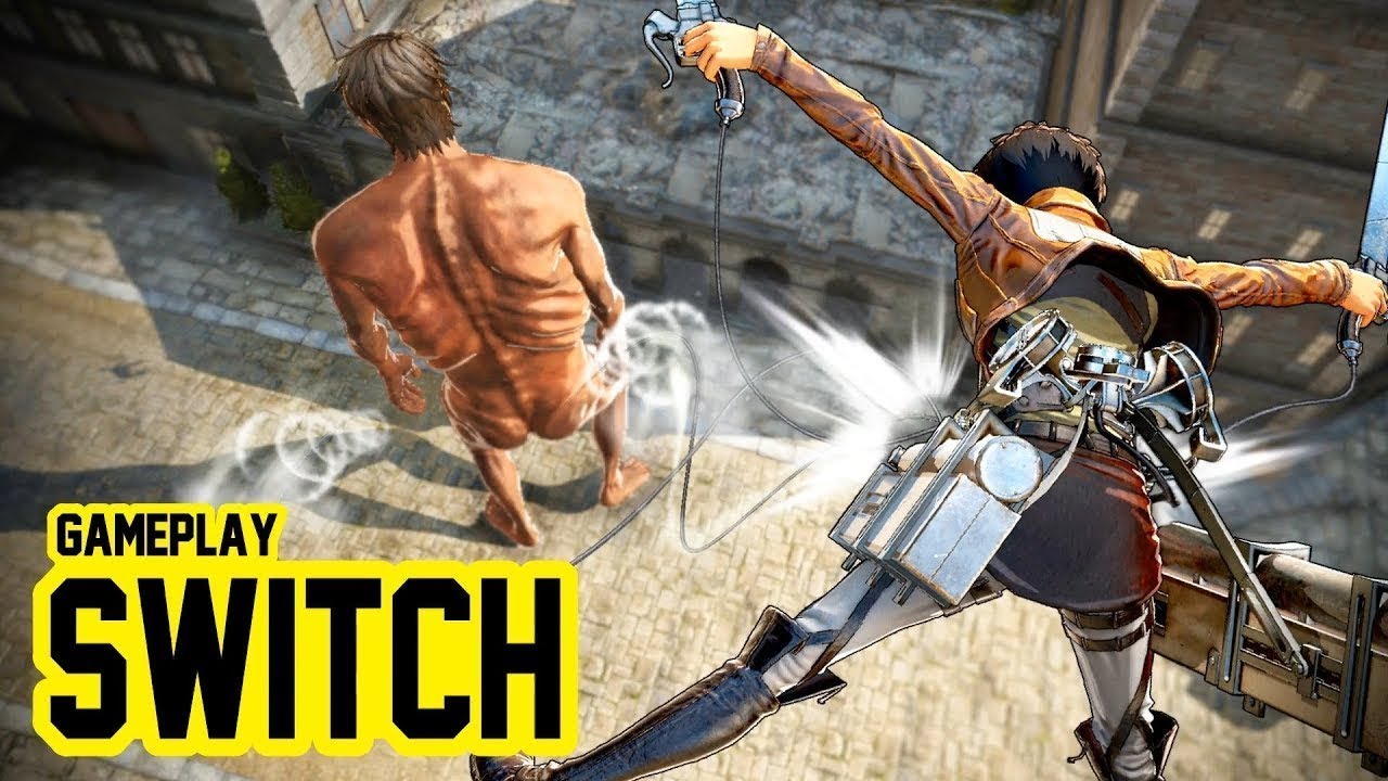 Nintendo Switch | Attack on Titan 2 - Gameplay Video ! - YouTube