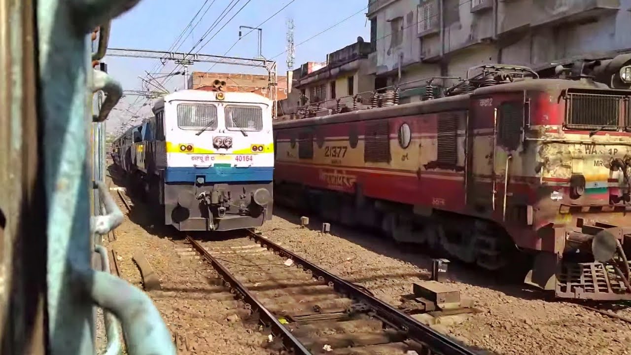 Jaynagar Intercity Express Arriving & Bhagalpur-LTT Express Departing ...