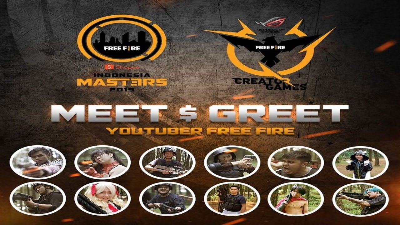 FREE FIRE CREATOR GAMES | FREE FIRE HUNGER GAMES 16 Maret 2019 (Mode ...