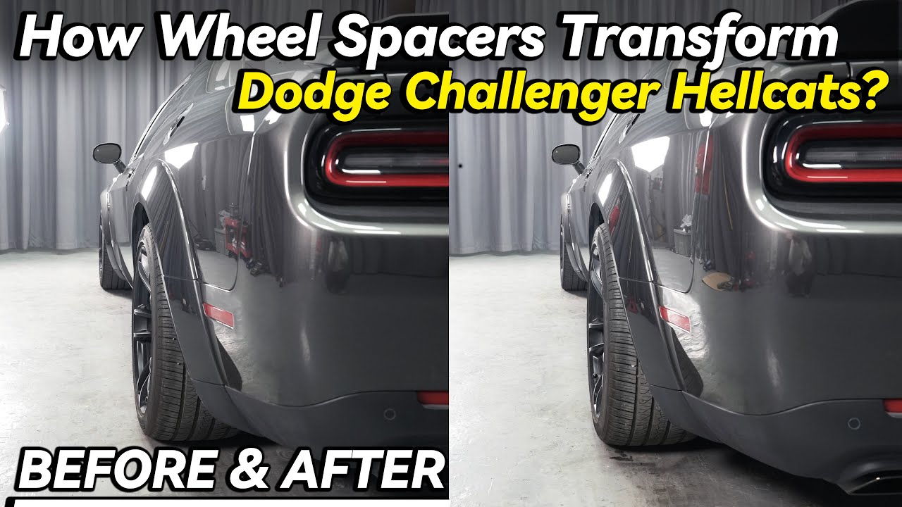 How Spacers Transform 2023/2024 Dodge Challenger Hellcat? BONOSS Dodge ...