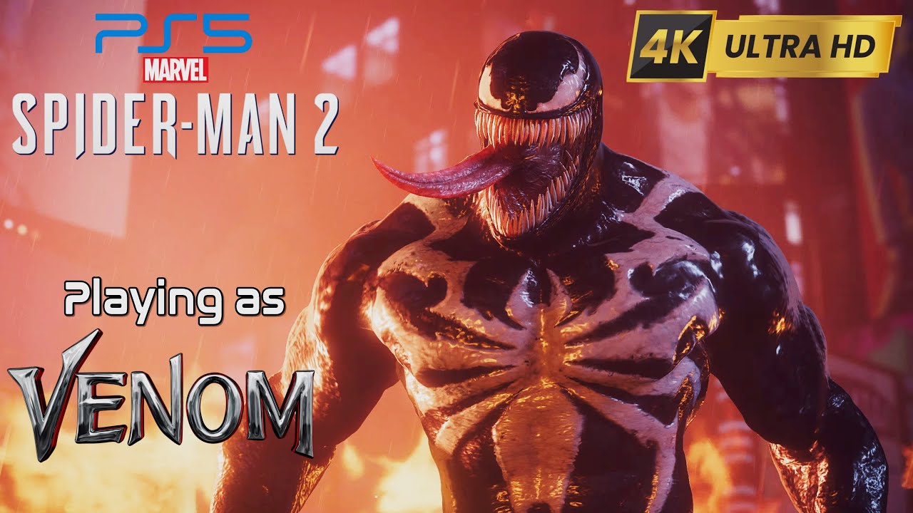 PLAYING AS VENOM - Marvel's Spider-Man 2 | PS5 - YouTube