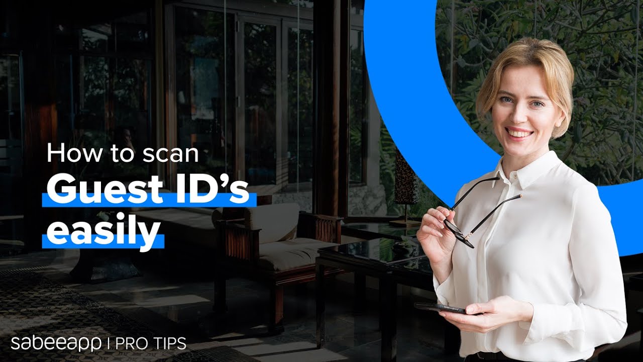 How to scan guest ID’s smoothly - SabeeApp PRO Tips - YouTube