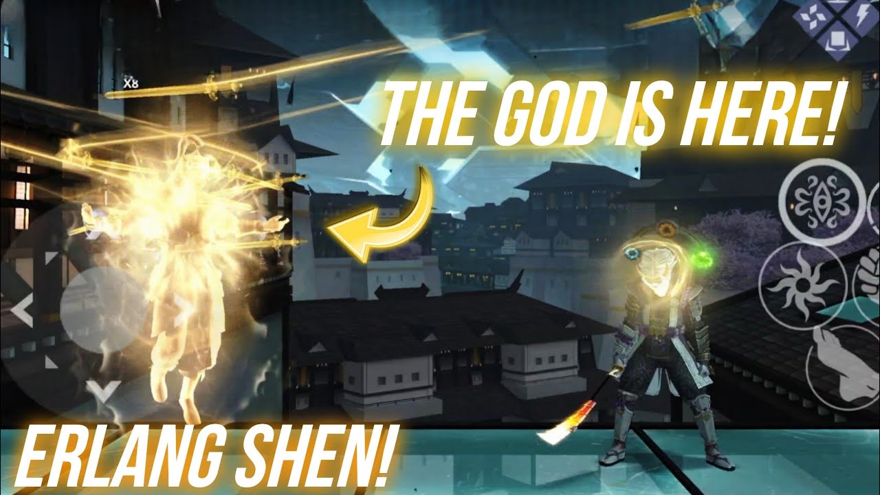 This Is a GOD Set🤯 "ERLANG SHEN" Official Gameplay - Shadow Fight 3 ...