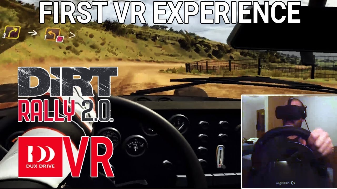 DIRT Rally 2.0 My first VR Experience | New Zealand Stage - YouTube
