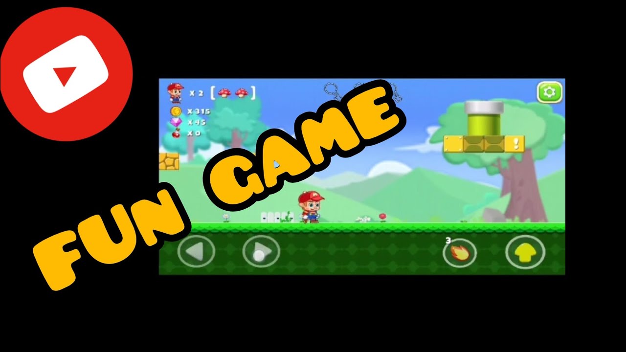 kids play game ..Mario game - YouTube