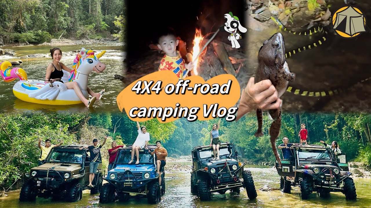 4x4 Off-Road Camping Adventure Vlog - 3D2N Padang Kubu Terengganu Malaysia 3天2夜越野露营之旅 - YouTube