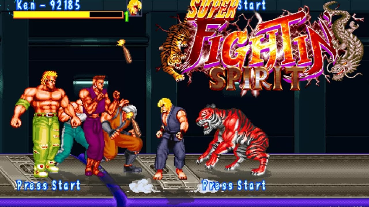Super Fighting Spirit [ Ver. 3.0 ] | Fan Project Game | longplay # ...