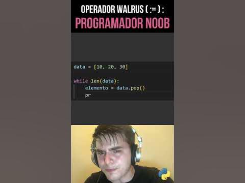 Operador Walrus en Python: Método largo vs Solución Pro con asignación ...