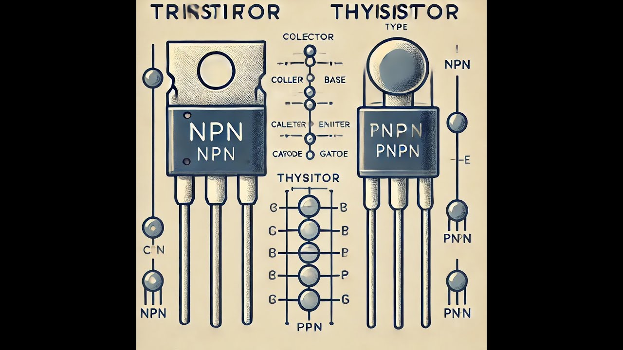 Transistor Vs Thyristor - YouTube