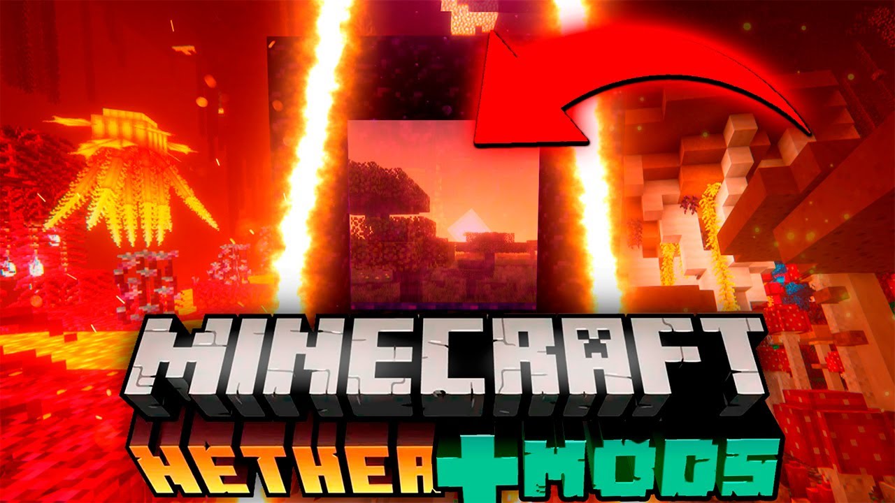 Começando no Nether+Mods -Minecraft - YouTube