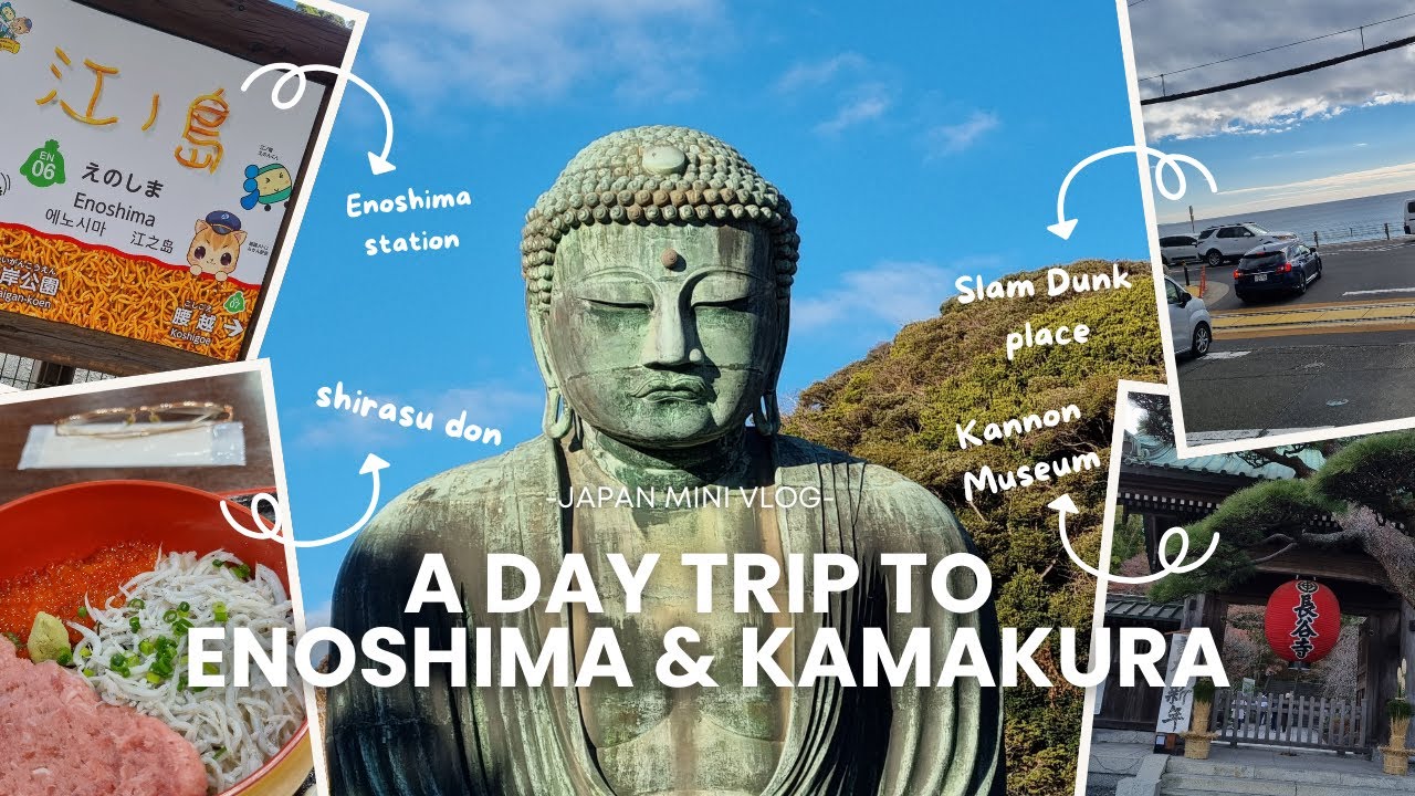 A Day Trip to Enoshima and Kamakura | Winter In Japan - YouTube