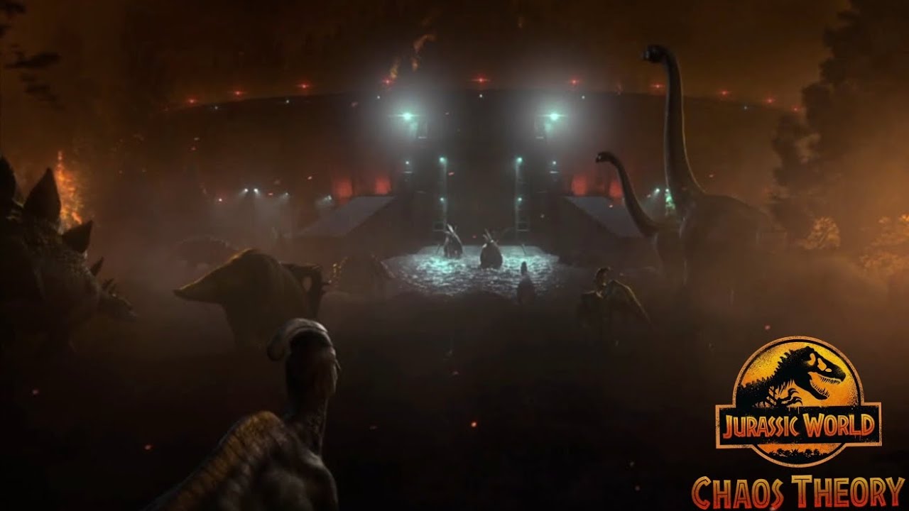 Remote Herding at Biosyn! Jurassic World Chaos Theory Season 4 Clip ...