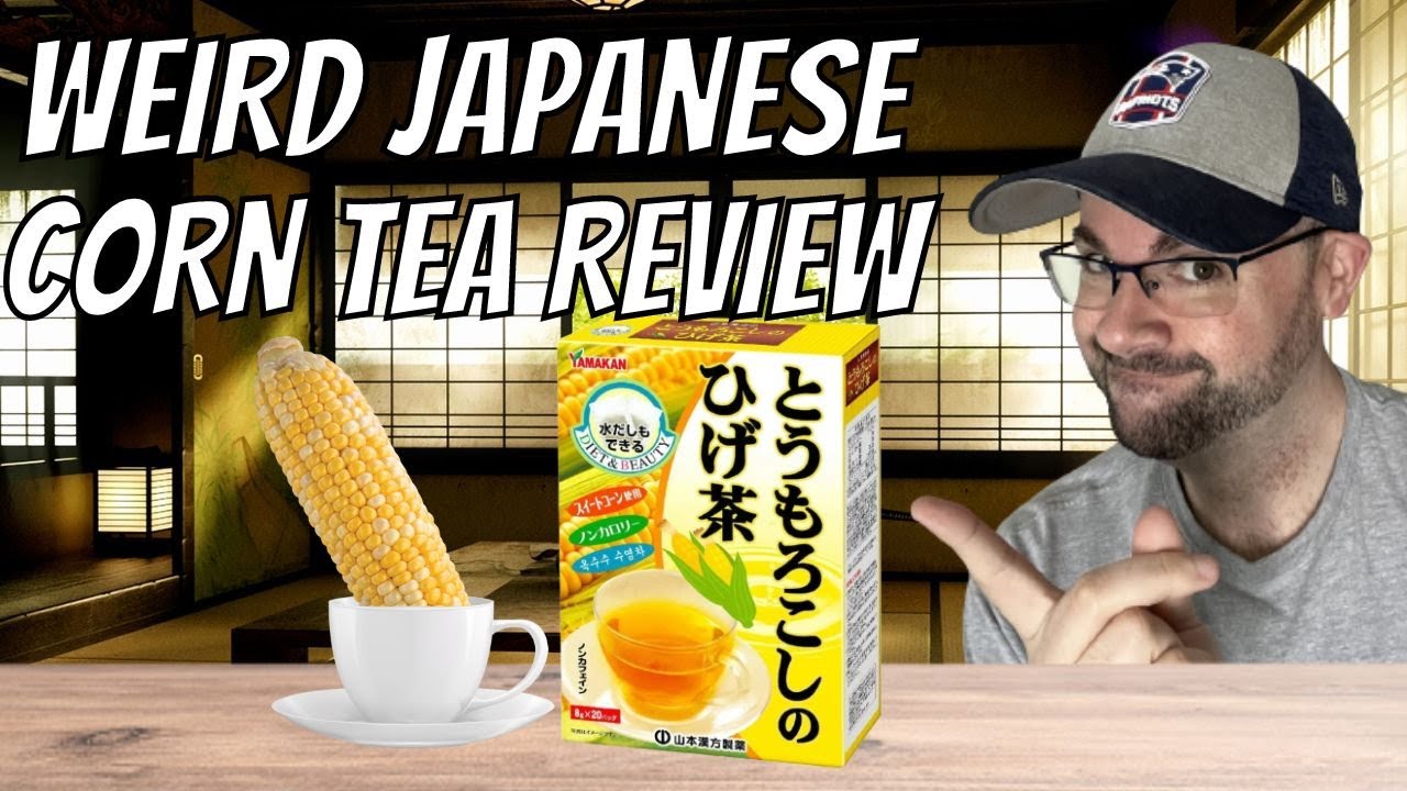 WEIRD JAPANESE CORN TEA REVIEW | WHY IS THIS THING? | E165 - YouTube
