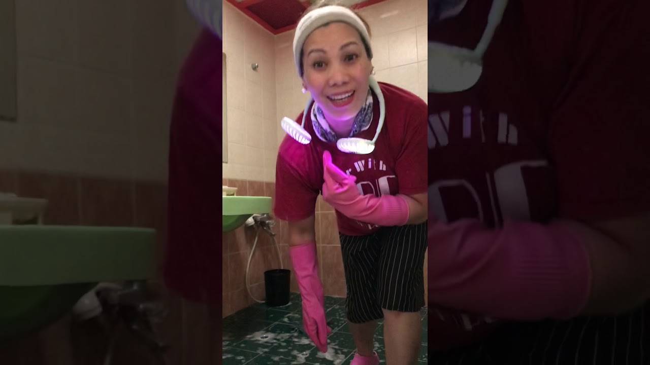 Linis lng sa banyo w/ matching action - YouTube