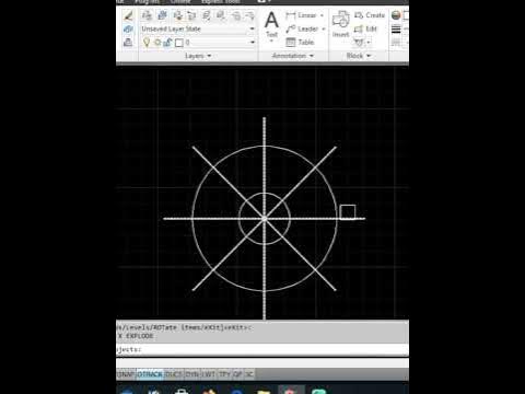 How to trim Array Object || Autocad || #shorts #autocad #youtubeshorts - YouTube