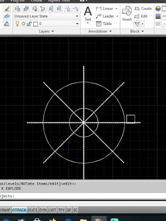 How to trim Array Object || Autocad || #shorts #autocad #youtubeshorts - YouTube