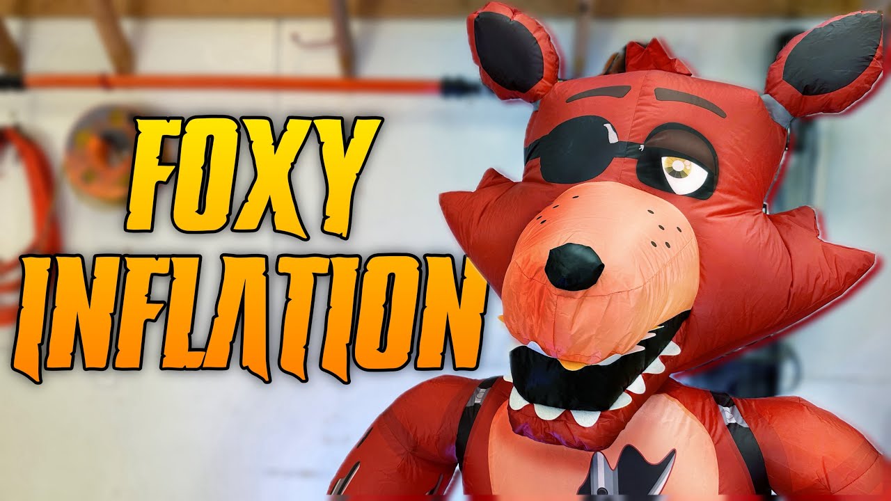 INFLATABLE FOXY IS REAL!!! (Unboxing/Review) - YouTube