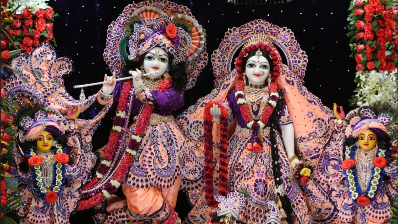 Sri Sri Radha Vrindavan Chandra Deity Installation, Vrindavan -2006 ...