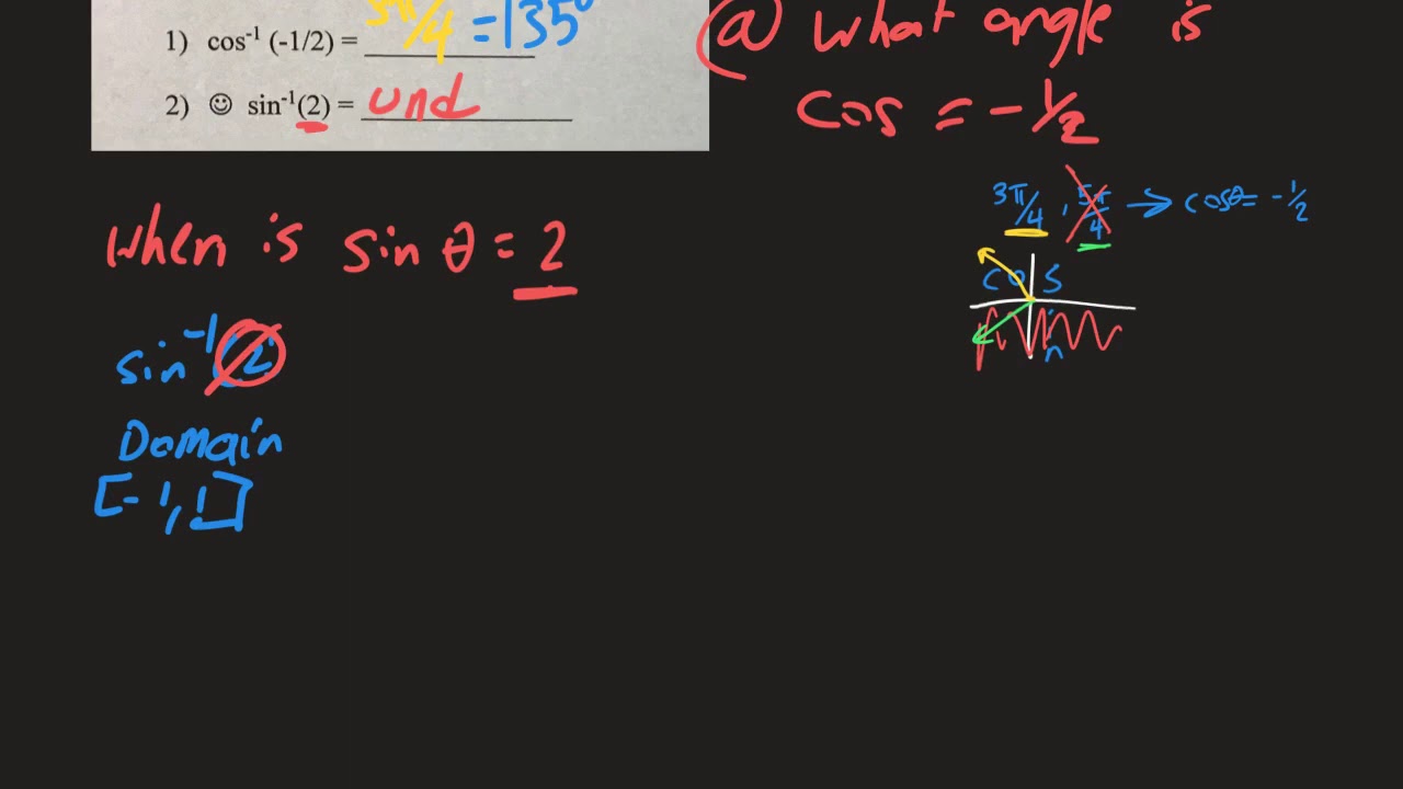 Arc Functions Part 2 YouTube Arc Functions Part 2 YouTube