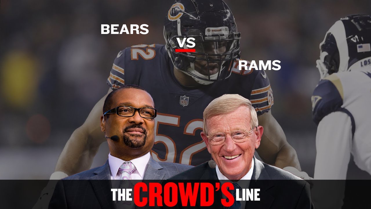 NFL Bears VS Rams Lou Holtz and Mark May Football Breakdown - YouTube