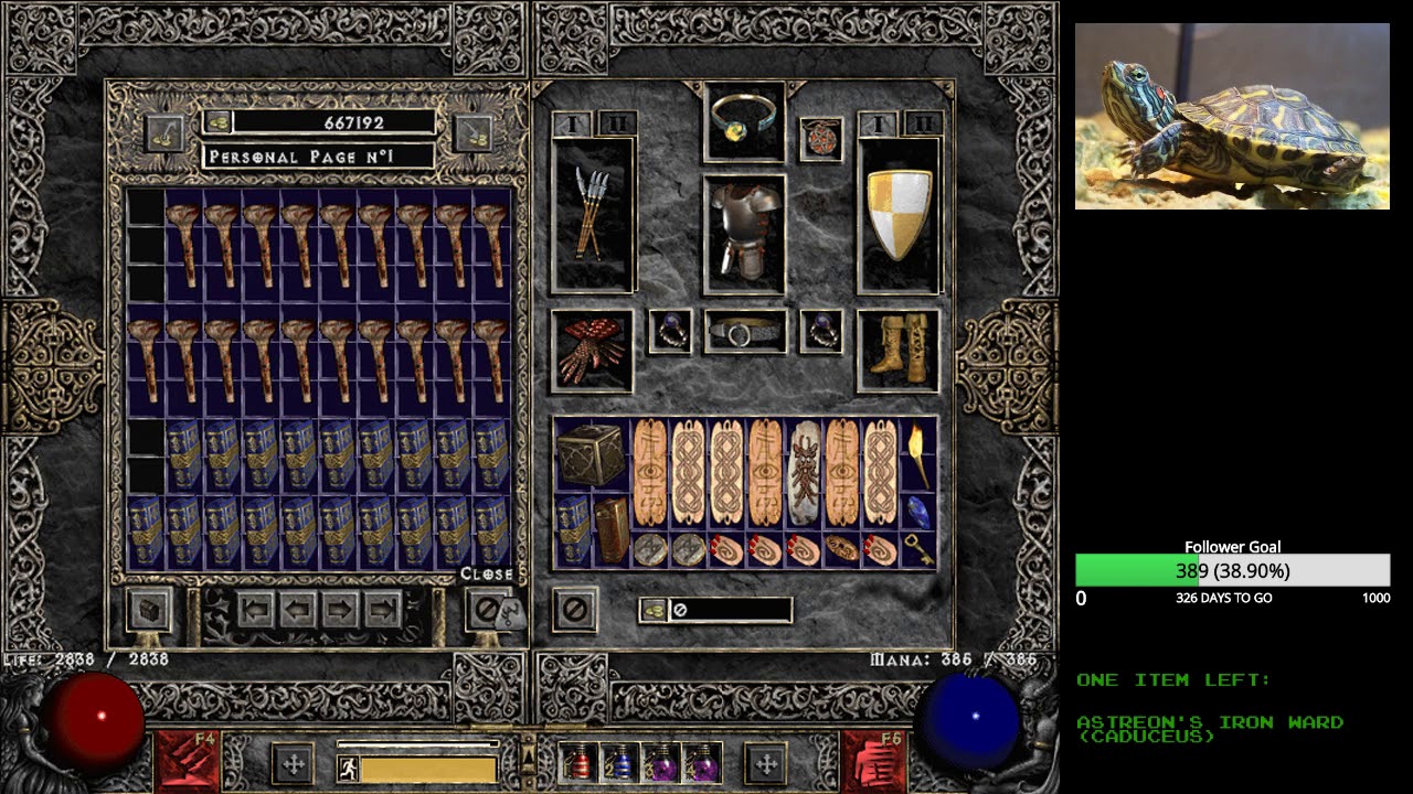Diablo 2 - Mal Rune Drop - Holy Grail (Single Player / Plugy) - YouTube