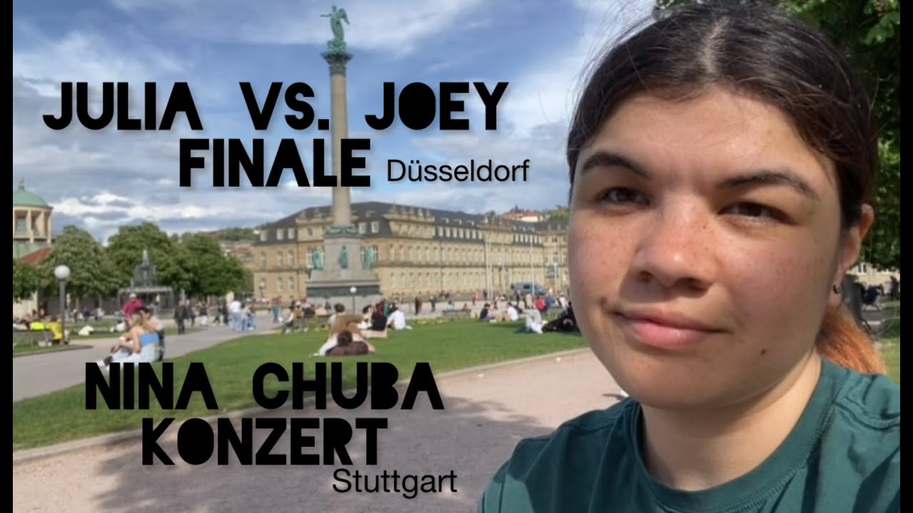 Julia vs. Joey Live Finale in Düsseldorf und Nina Chuba Konzert in ...