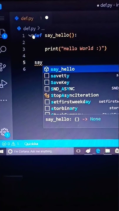 def in Python || #def #shorts #python #programming - YouTube